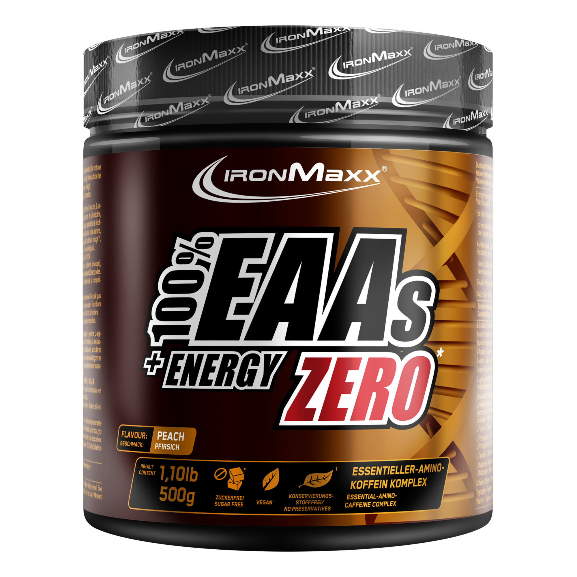 EAA Energy Zero Peach - Nu kopen – IronMaxx Nutrition