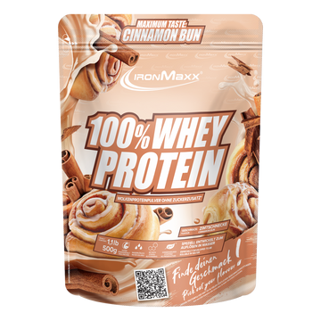 Whey Protein Shake kalorienarm mit Wasser zubereitet – IronMaxx Nutrition