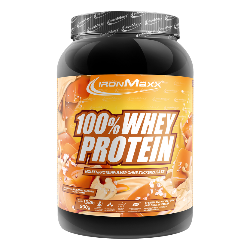 Proteinpulver Salted Caramel 900g - Jetzt kaufen – IronMaxx Nutrition