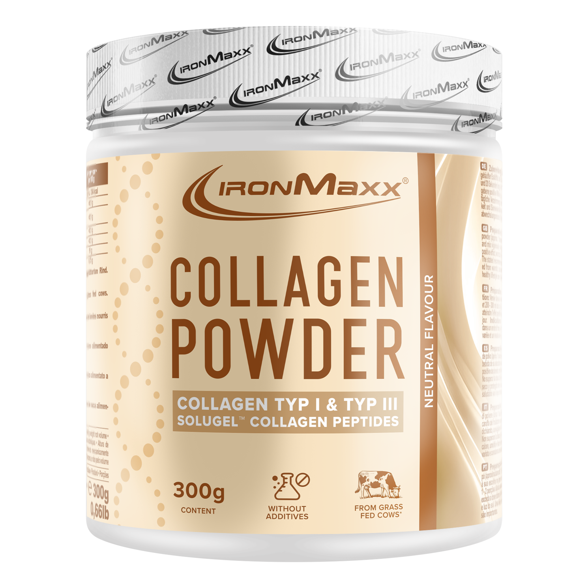 Collagen Powder (300g) - Neutral – IronMaxx Nutrition