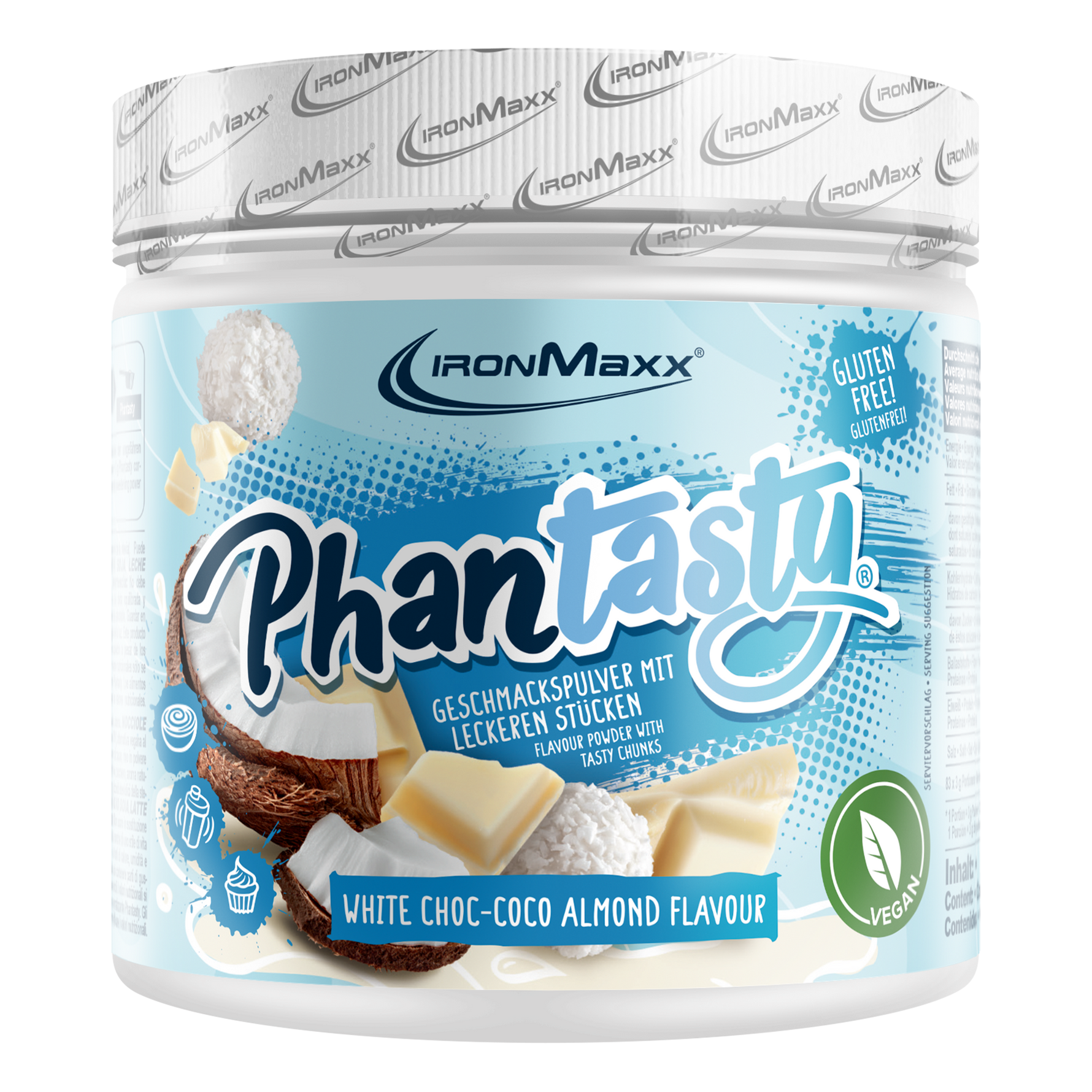 Phantasty Geschmackspulver White Choc Coco Almond 250g - Jetzt kaufen ...