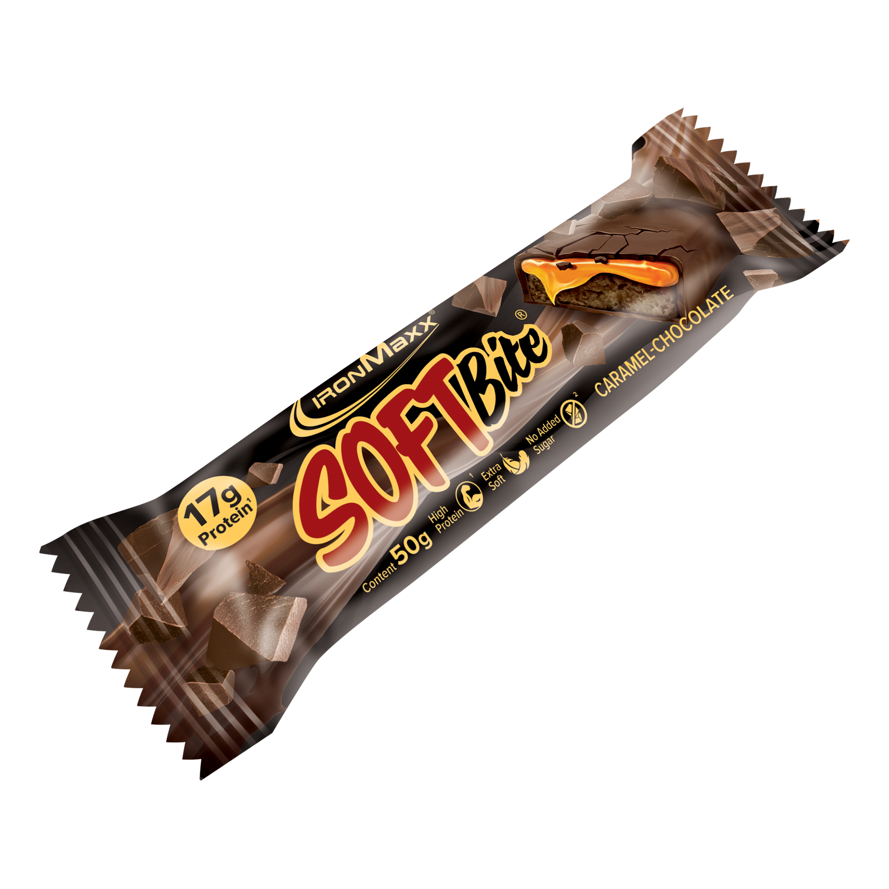 Softbite (50g) - Caramel Chocolate – IronMaxx Nutrition